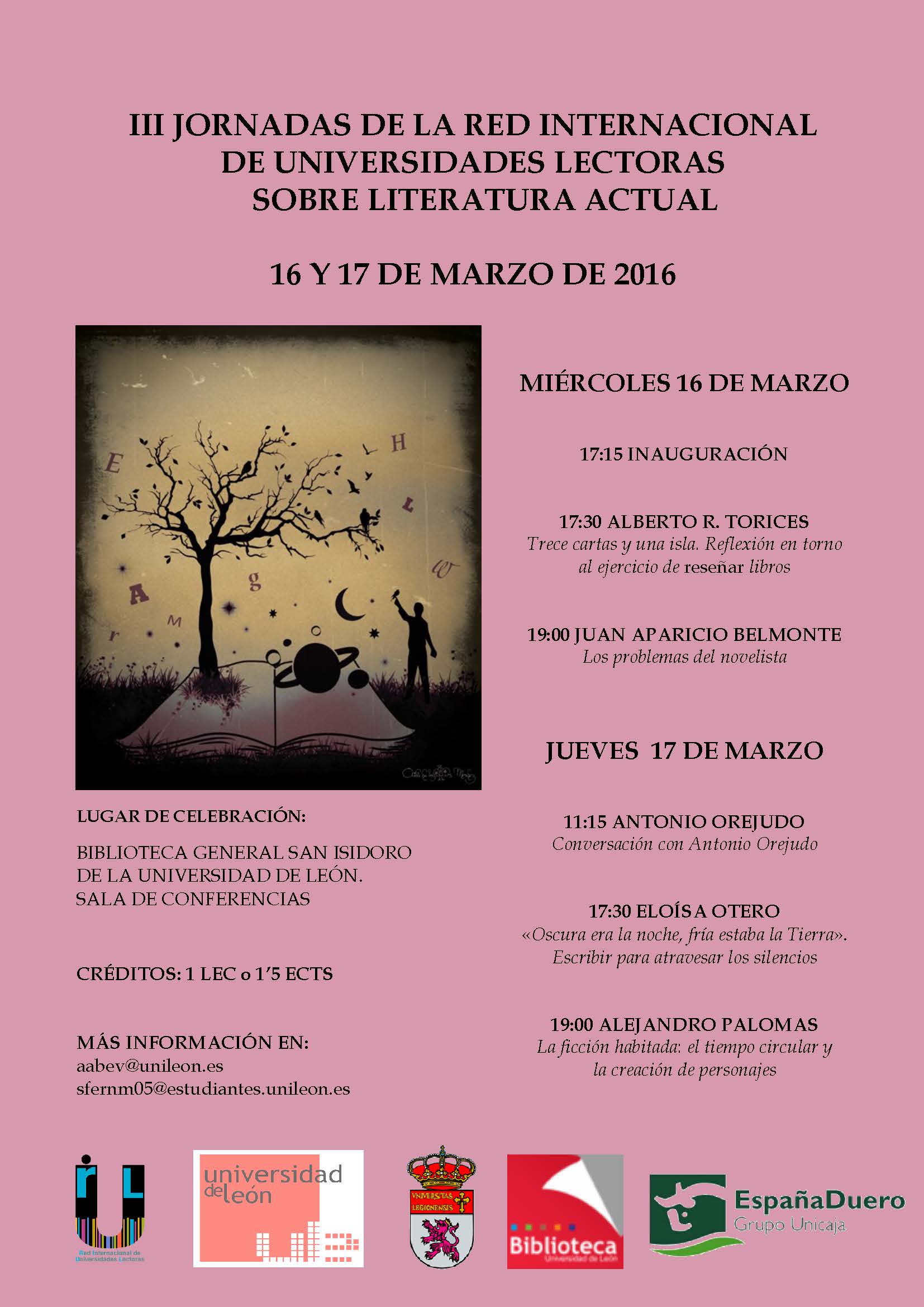 III Jornadas de la RIUL sobre la Literatura Actual - tULEctura